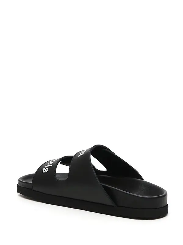 Palm Angels Logo Strap Sandals