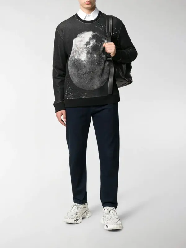 Valentino Garavani Moon Dust Print Sweatshirt