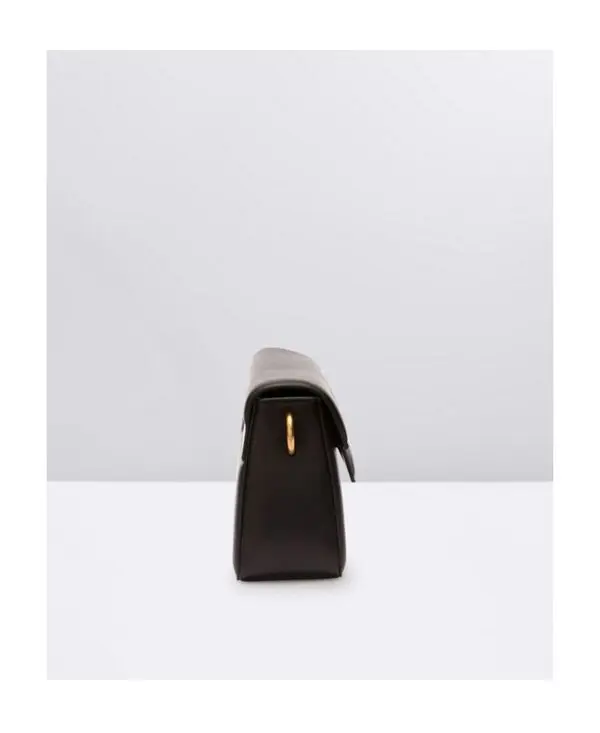 Off-White Burrow Chain Detail Shoulder Bag - Black