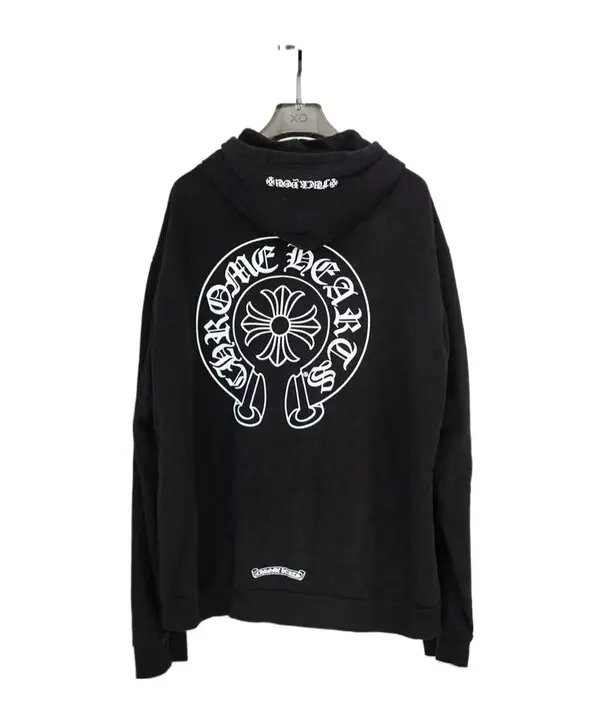 Chrome Hearts Zipper Sweatshirt With Hood