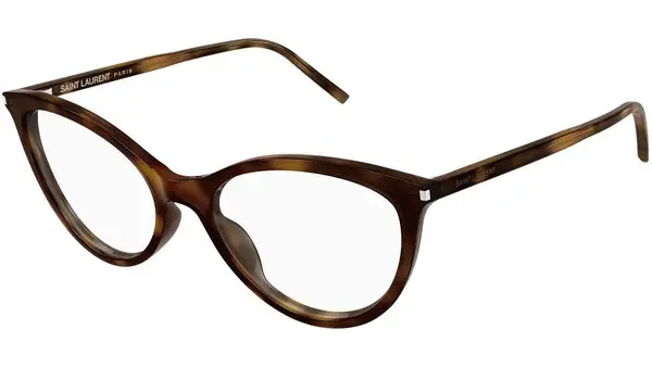 Saint Laurent Cat-eye Frame Glasses With Logo Detail