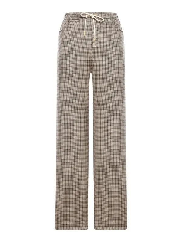 Celine Elastic Waist Casual Pants