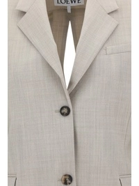 Loewe Single-breasted Tailored Jacket