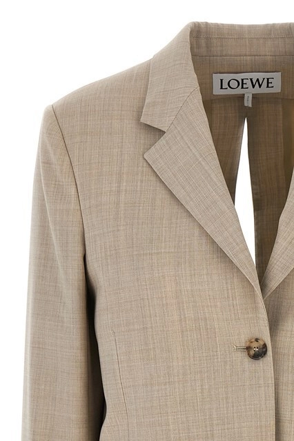 Loewe Single-breasted Tailored Jacket