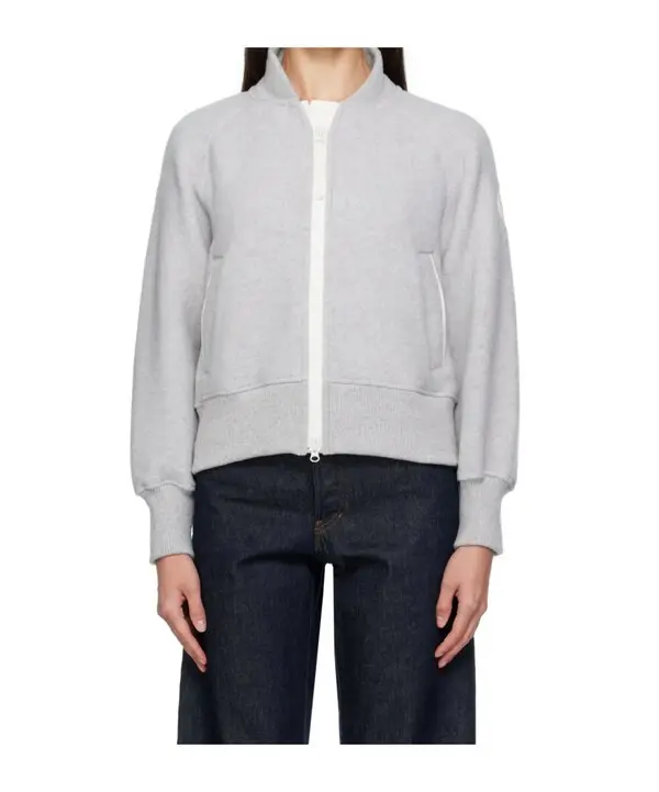 Canada Goose Sierra Zip-front Bomber Jacket - Silverbirch Heather