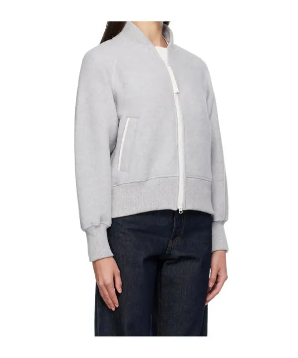 Canada Goose Sierra Zip-front Bomber Jacket - Silverbirch Heather