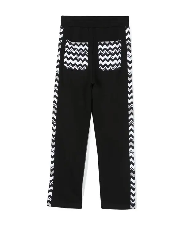 Missoni Zig-zag Print Cotton-fleece Track Pants