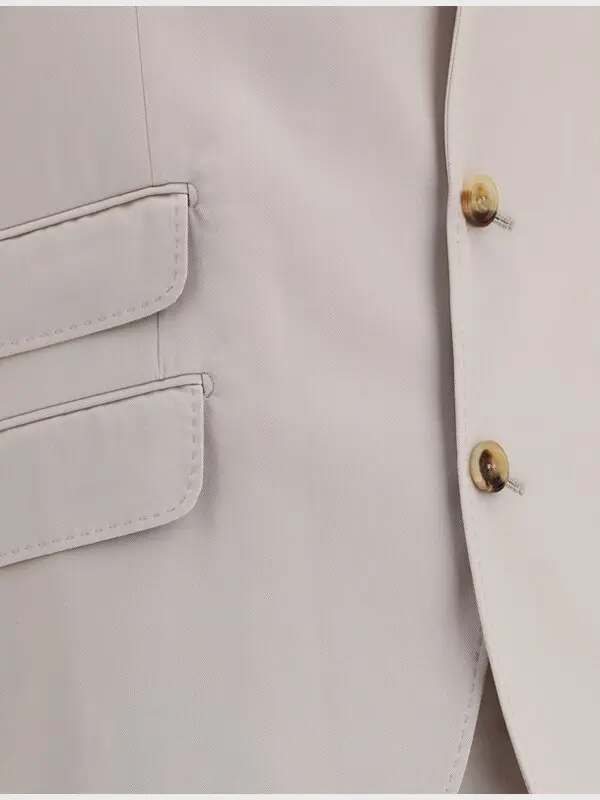 Brunello Cucinelli Single-breasted Suit - Nude