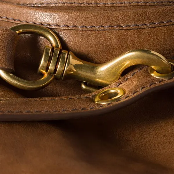 Miu Miu Nappa Leather Shoulder Bag - Oak
