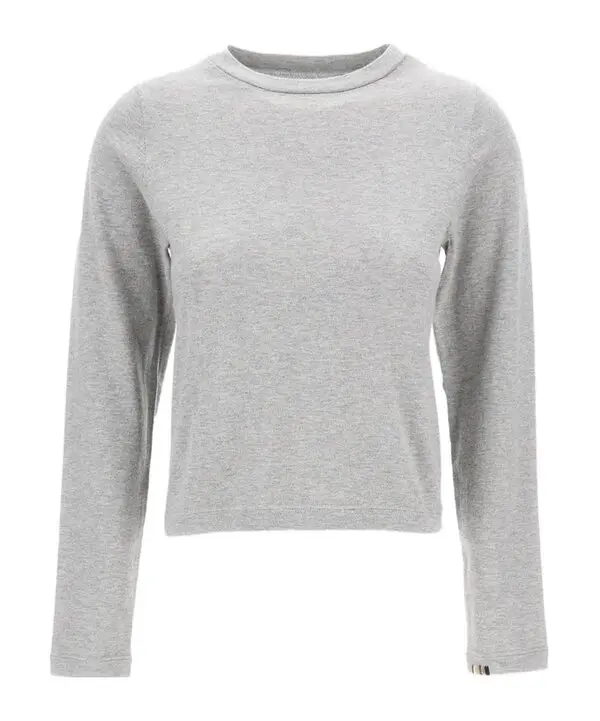 Extreme Cashmere Long Sleeve Round Neck Sweater