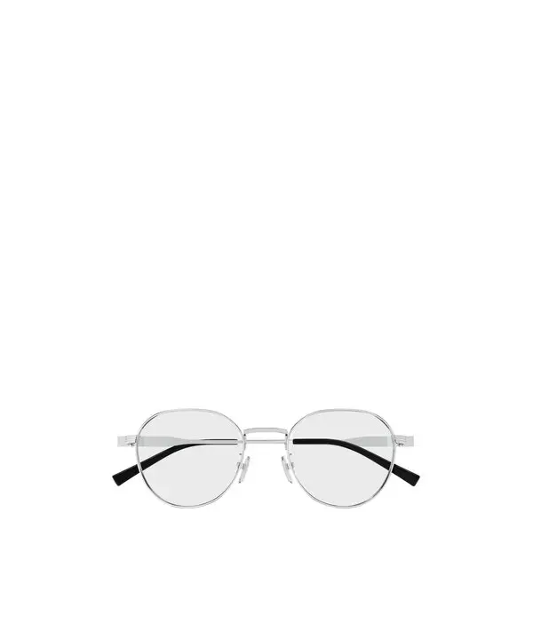 Gucci Round Frame Eyeglasses - Silver