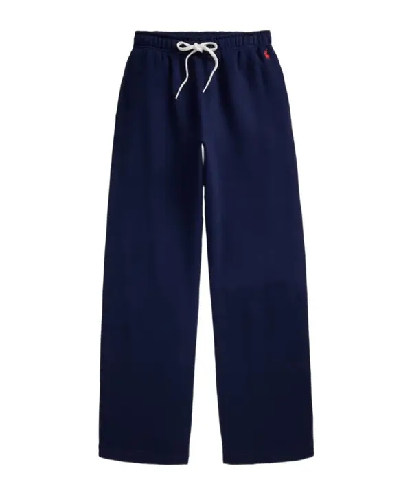 Polo Ralph Lauren Wide Leg Logo Embroidered Drawstring Pants