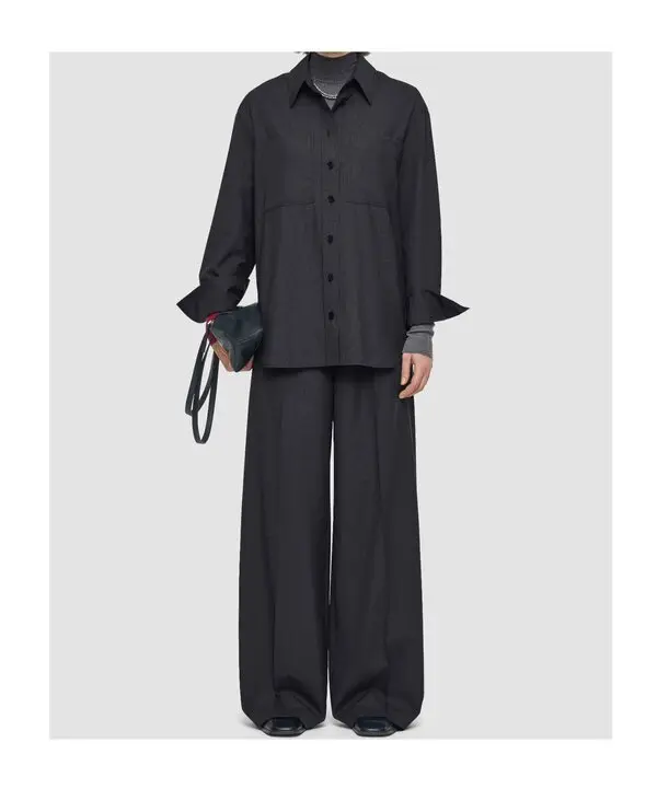 JOSEPH Button-up Shirt With Patch Pockets