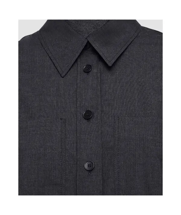 JOSEPH Button-up Shirt With Patch Pockets