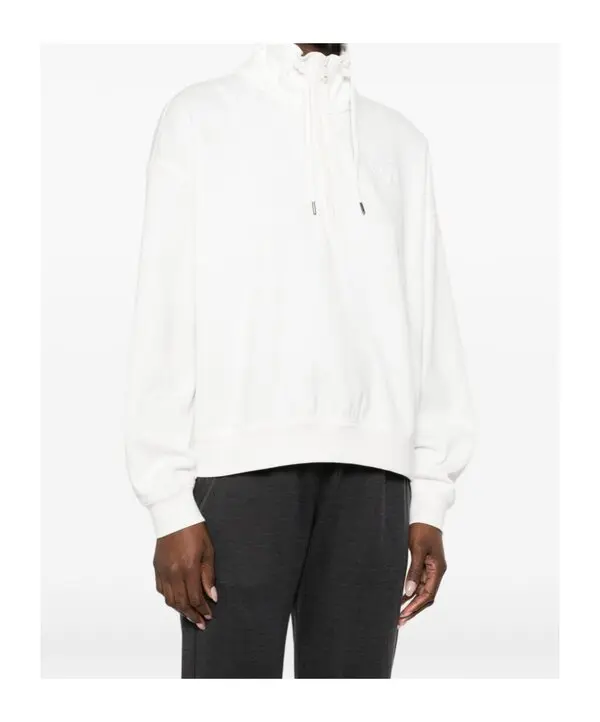 Brunello Cucinelli Quarter-zip Detailed Sweatshirt