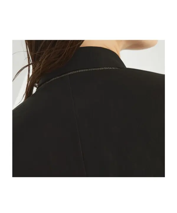 Brunello Cucinelli Organza Blazer - Black
