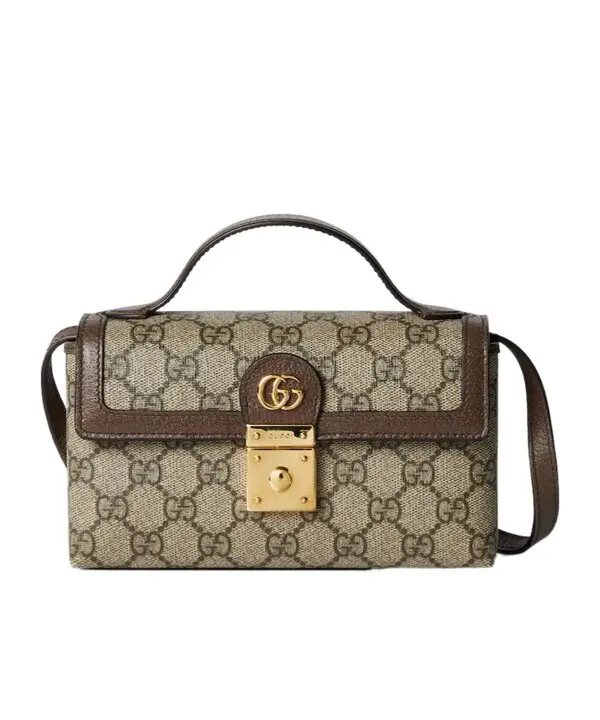Gucci Ophidia Mini Bag - Beige/ebony