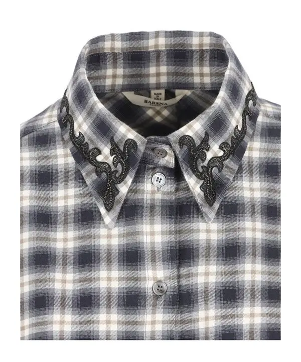 Barena Venezia Long Sleeve Checked Shirt
