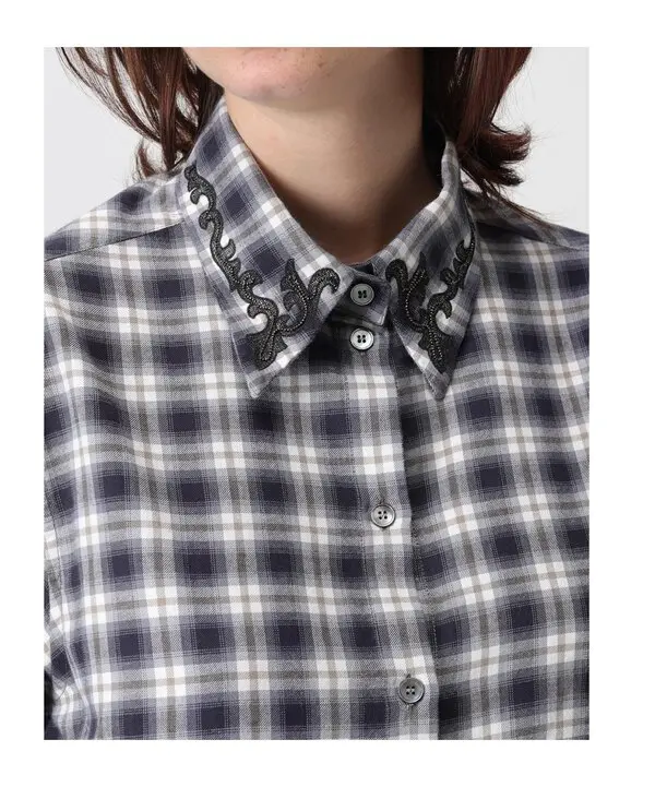 Barena Venezia Long Sleeve Checked Shirt