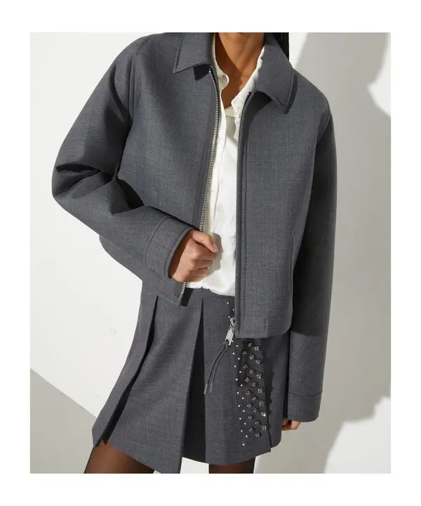 MAXCO. Max&co. Long Sleeve Zipper Jacket