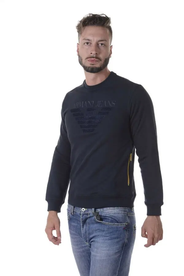 Emporio Armani Crew Neck Long Sleeve Sweater