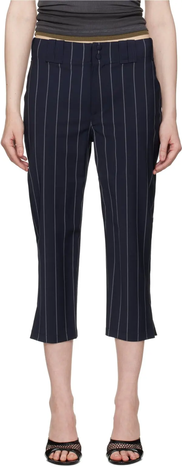 Alexander Wang Pin-striped Capris