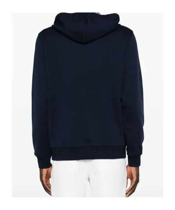 Brunello Cucinelli Zip-up Hoodie With Drawstring - Cobalt Blue