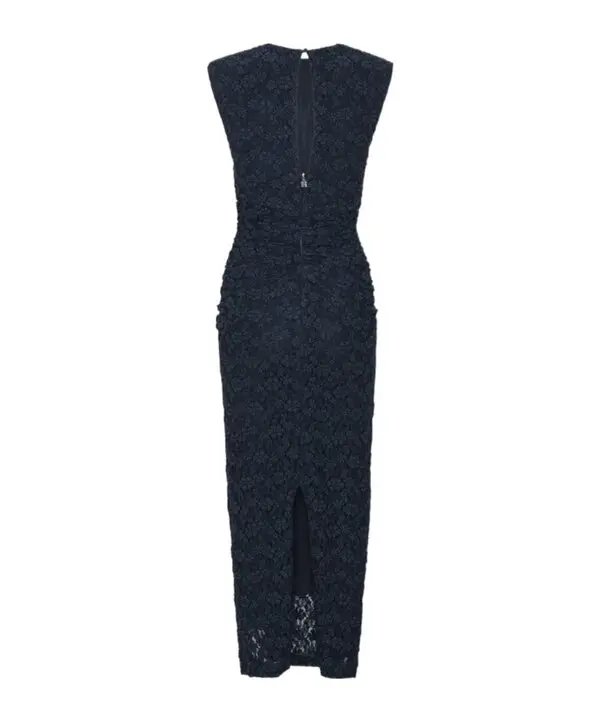 ROTATE BY BIRGER CHRISTENSEN Floral-lace Midi Dress