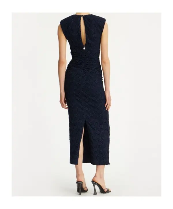 ROTATE BY BIRGER CHRISTENSEN Floral-lace Midi Dress