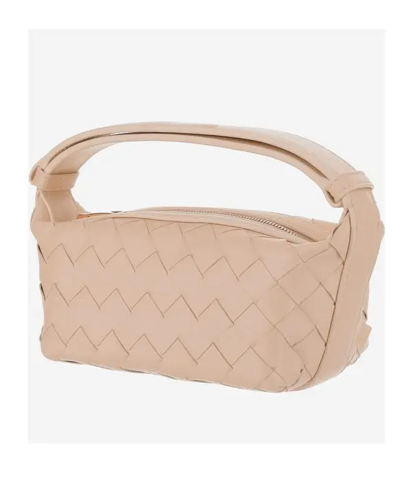 Bottega Veneta Intrecciato Handbag - Nude