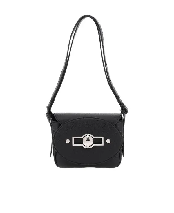 ZANELLATO Flip Shoulder Bag - Black