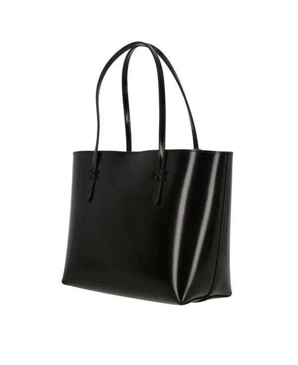 Off-White Slogan Printed Tote Bag