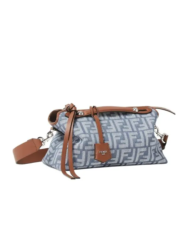 Fendi By The Way Jacquard Shoulder Bag