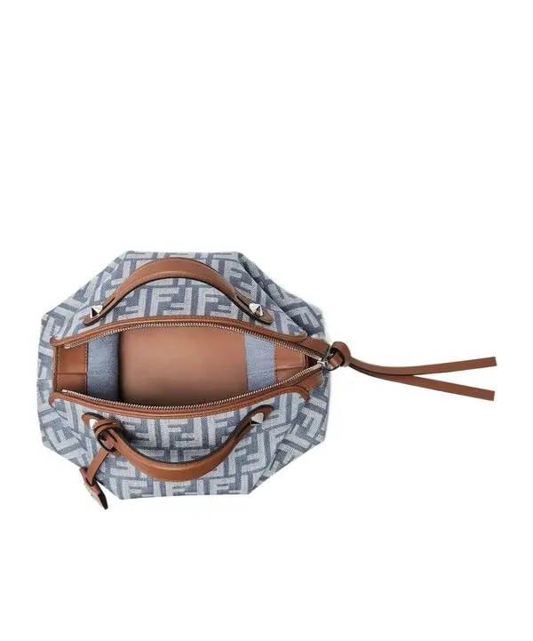 Fendi By The Way Jacquard Shoulder Bag