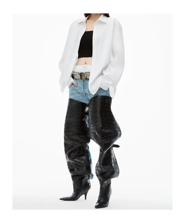 Alexander Wang Shirt With Ribbed Detail