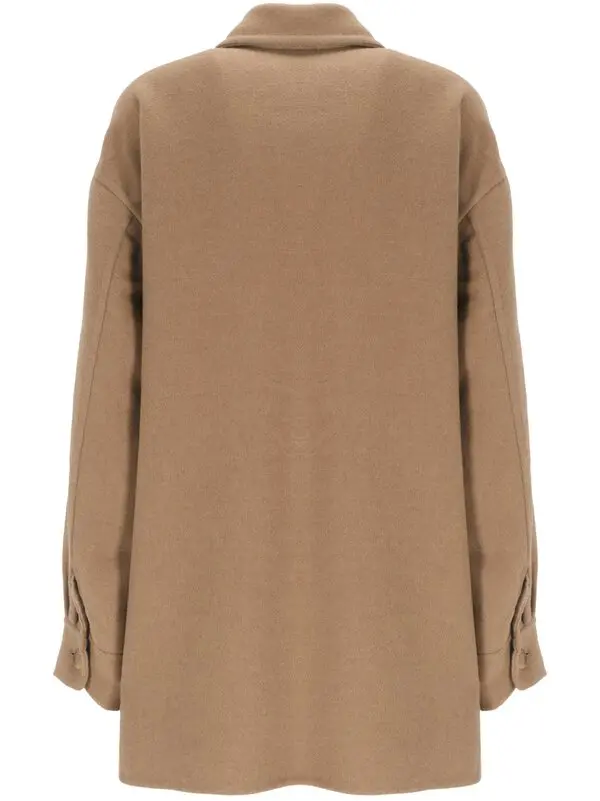 Max Mara Collared Button-up Coat