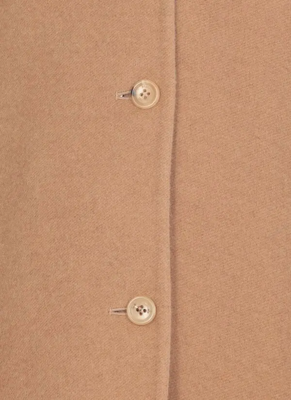 Max Mara Collared Button-up Coat