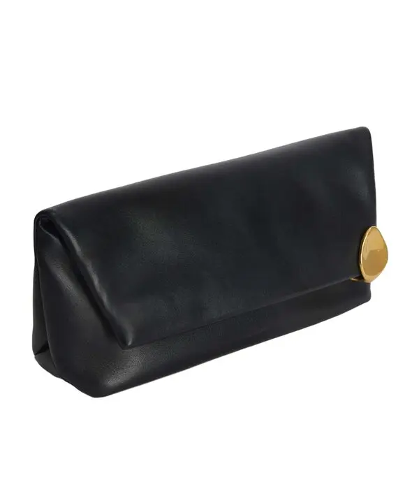 JIL SANDER Jewel Zip Clutch Bag