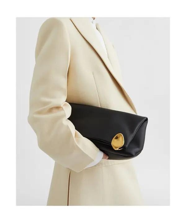 JIL SANDER Jewel Zip Clutch Bag