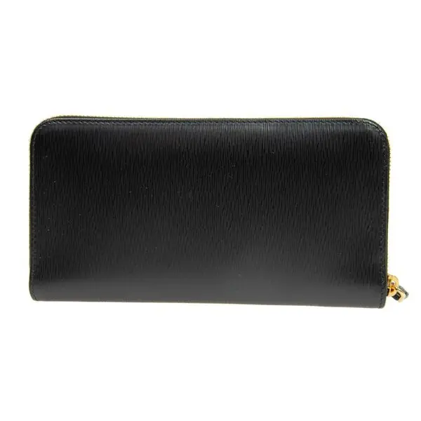 Prada Logo Details Wallet