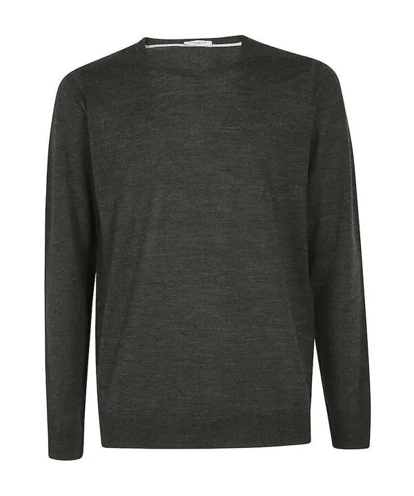 PAOLO PECORA Crew Neck Sweater - Black