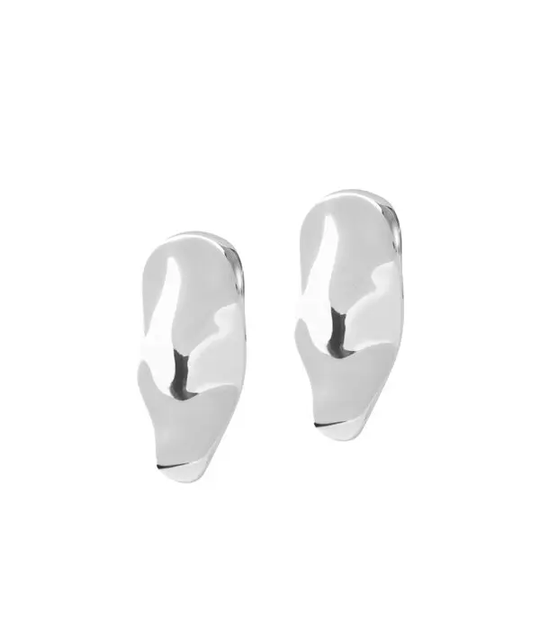 Federica Tosi Mindy Round Earrings - Silver