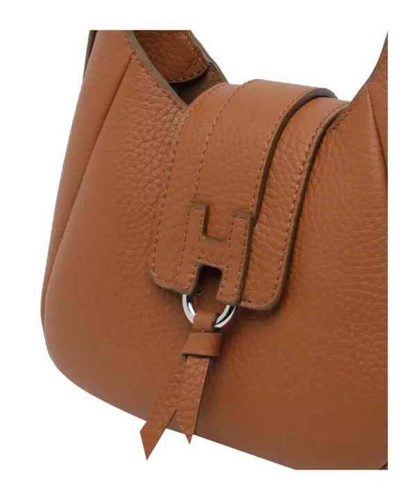 Hogan Mini Hobo Bag - Brown
