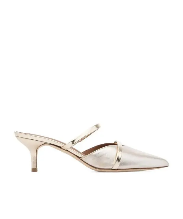 MALONE SOULIERS Frankie 45mm Mules - Nude
