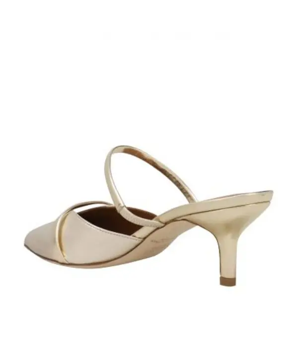 MALONE SOULIERS Frankie 45mm Mules - Nude