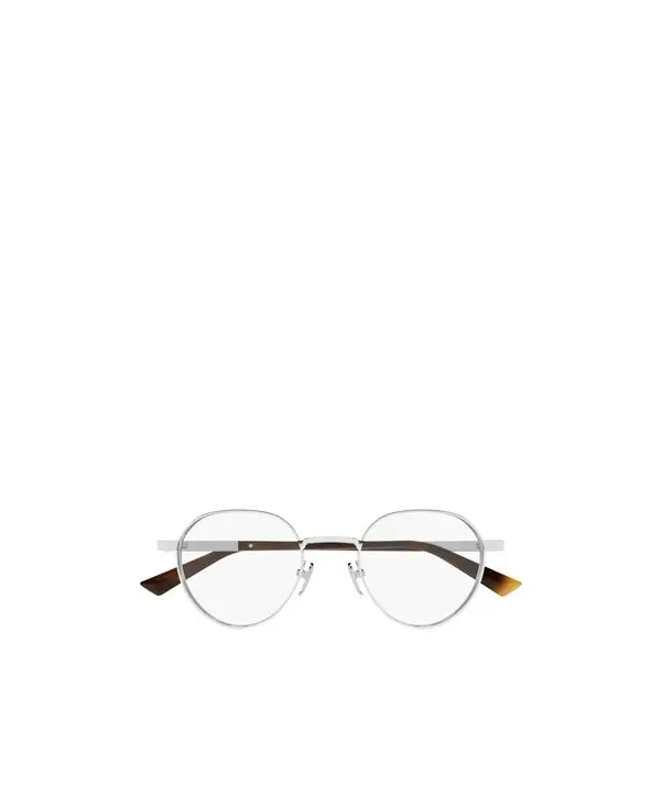 Gucci Oval Frame Eyeglasses - Gray
