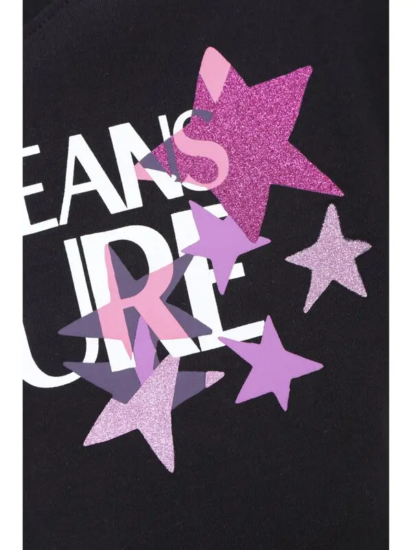 Versace Logo And Star Print T-shirt