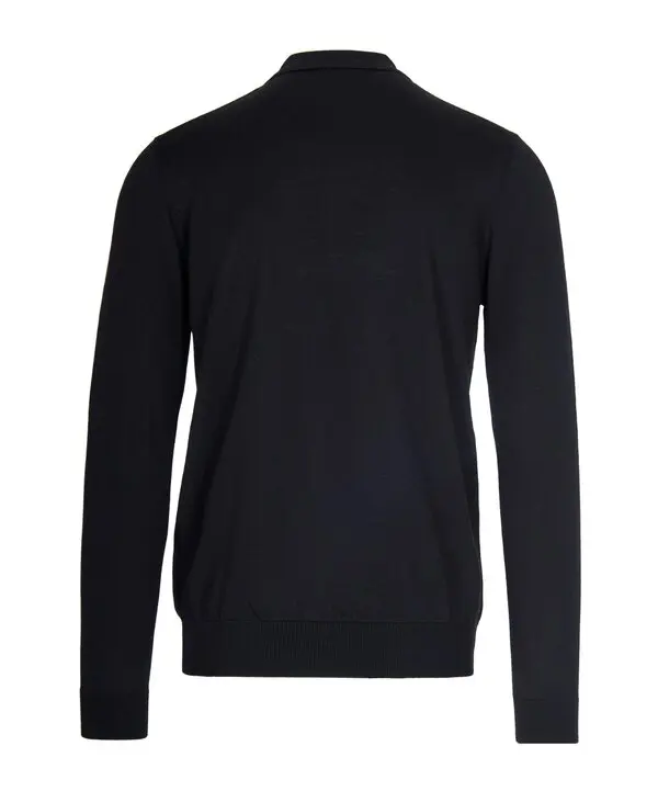 PAOLO PECORA Long Sleeve Zip-up Sweater