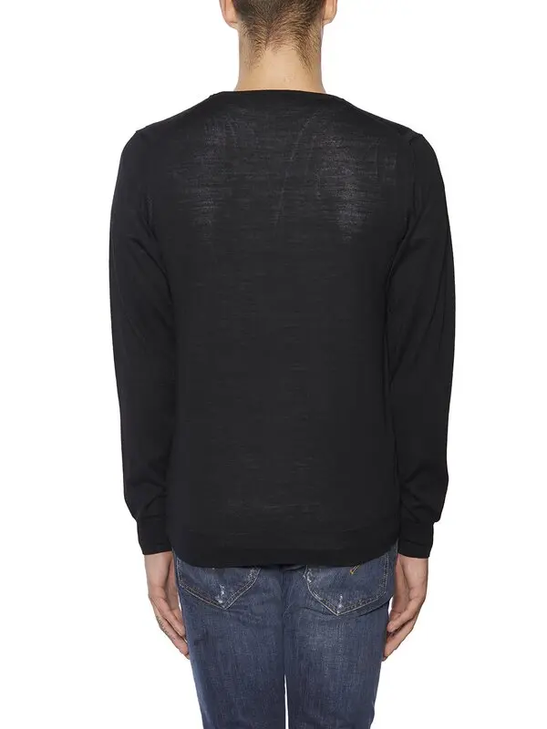 PAOLO PECORA Long Sleeve Zip-up Sweater