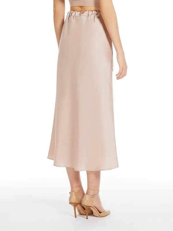 Max Mara Drawstring Midi Skirt